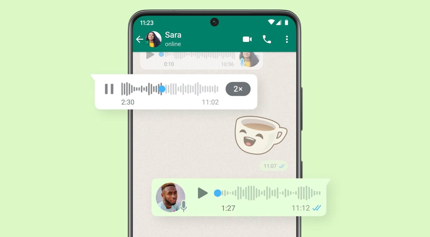 Cara Pengaturan Voice Note whatsApp Terbaru